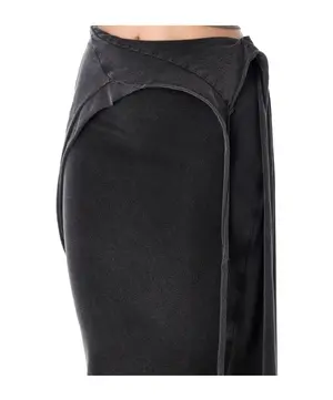 Ottolinger Draped Slit Maxi Skirt
