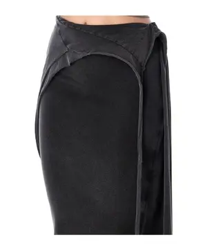 Ottolinger Draped Slit Maxi Skirt