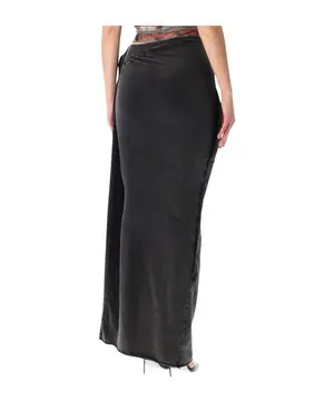 Ottolinger Draped Slit Maxi Skirt