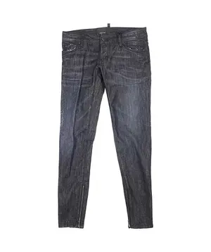 Dsquared2 Jeans With Belt Loops And Distressed Effect