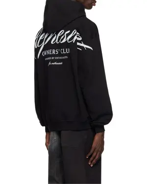 REPRESENT Owners Club Back Print Hoodie - Black