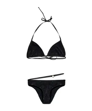 Oseree Lurex Bikini - Black