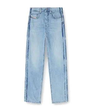 DIESEL® 2001 D-macro Relaxed Jeans - Blue