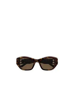 Balenciaga Balenciaga Rectangular Frame Sunglasses Black
