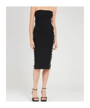 Giuseppe Di Morabito Strapless Embellished Top