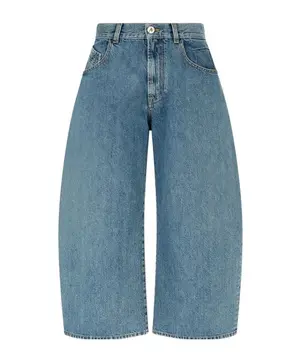 Attico Wide-leg Jeans - Blue