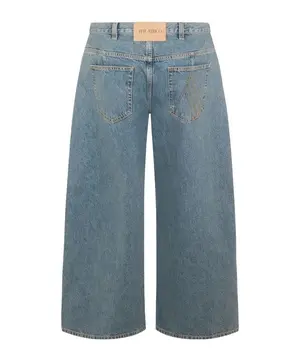 Attico Wide-leg Jeans - Blue