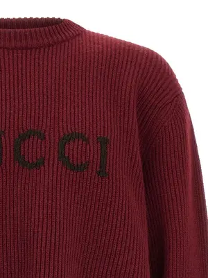 Gucci Gg Intarsia Knit Jumper