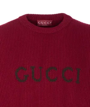 Gucci Gg Intarsia Knit Jumper
