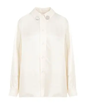 JIL SANDER Jil Sander Long-Sleeved Shirt With Lapel Detail