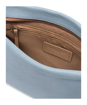 GIANNI CHIARINI Zippered Shoulder Bag With Resin Chain