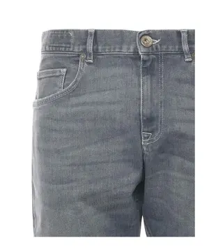 Eleventy Straight-leg Jeans - Gray
