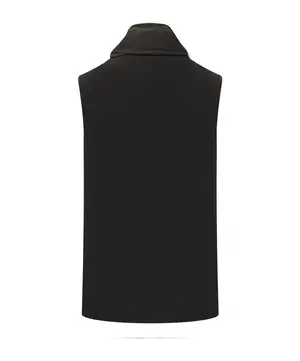 JIL SANDER Sleeveless Knitted Top With Frill Detail