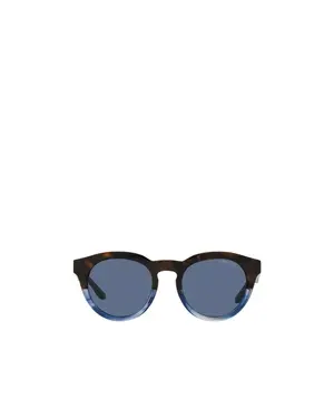 Giorgio Armani Logo Detail Sunglasses - Blue