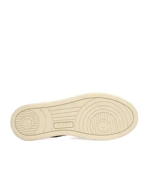 AUTRY Floral Embroidered Lace-up Sneakers - Brown
