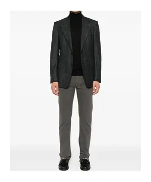 Fedeli High Neck Sweater - Black