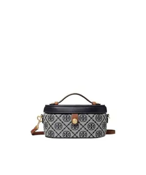 Tory Burch T Monogram Vanity Case - Navy