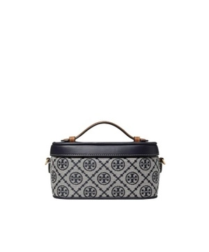 Tory Burch T Monogram Vanity Case - Navy
