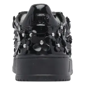 AUTRY Medalist Low Blooming Embellished Sneakers - Black