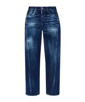 Dsquared2 Straight-leg Distressed Jeans