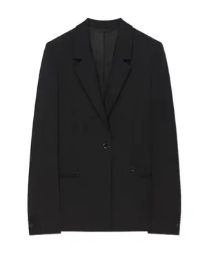 Givenchy Single-breasted Cape Jacket