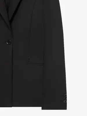 Givenchy Single-breasted Cape Jacket