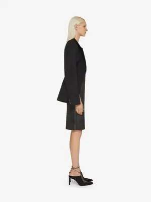 Givenchy Single-breasted Cape Jacket