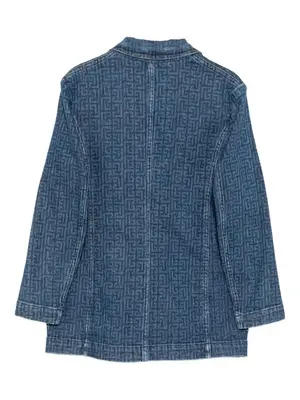 Balmain Long Sleeve Double-breasted Jacket