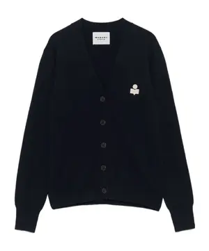 Isabel Marant Étoile Karina V-neck Cardigan - Black