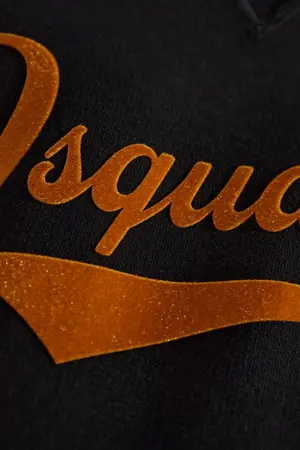 Dsquared2 Velvet Logo Crewneck Sweatshirt