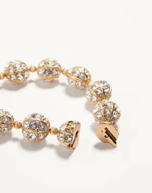Valentino Garavani Crystal-embellished Sphere Necklace