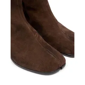 MAISON MARGIELA Tabi Toe Ankle Boots - Brown