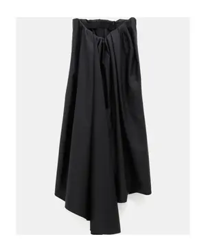 Givenchy Asymmetrical Sleeveless Dress With Logo Motif Plaque