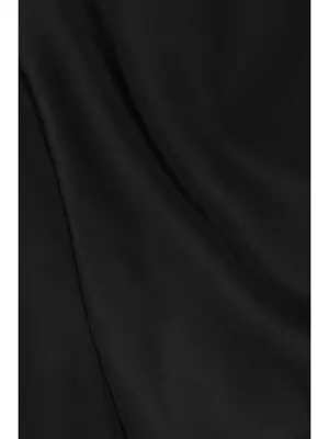 Givenchy Asymmetrical Sleeveless Dress With Logo Motif Plaque
