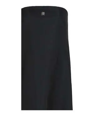 Givenchy Asymmetrical Sleeveless Dress With Logo Motif Plaque