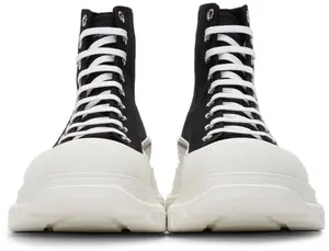 Alexander McQueen Tread Slick Lace-up Boots - White