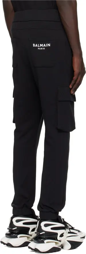 Balmain Cargo Trousers - Black