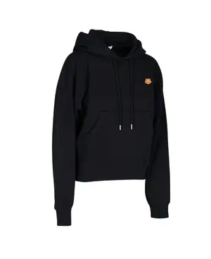 Kenzo Tiger Crest Embroidered Drawstring Hoodie