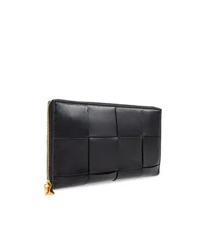 Bottega Veneta Cassette Zip Around Wallet