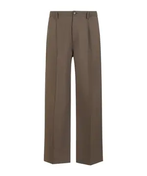 Marni Straight-leg Trousers - Brown