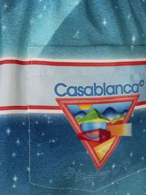 Casablanca Galaxy Court Shorts
