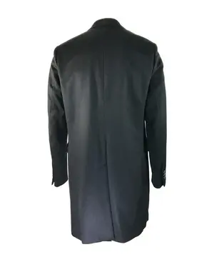 Emporio Armani Single-breasted Wool Coat