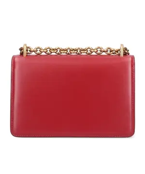 Valentino Garavani Vlogo Chain Shoulder Bag - Red