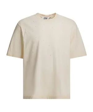 GOLDEN GOOSE Star Printed Crewneck T-shirt
