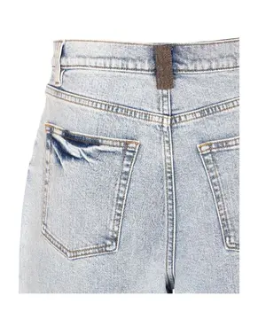 Fabiana Filippi Regular Fit Jeans - White
