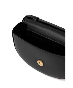 Stella McCartney Frayme Whipstitch Small Shoulder Bag - Black