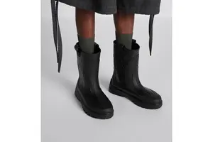 Dior Garden Rain Boots - Black