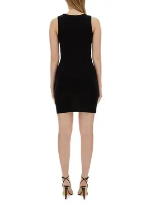 Helmut Lang Ribbed Crewneck Tank Mini Dress
