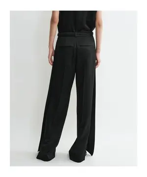 TOTEME Cuff-slit Straight-leg Trousers