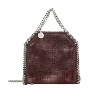 Stella McCartney Falabella Embellished Chain Tote Bag - Black